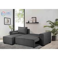 China Living Room Furniture Comfortable High Elastic Sponge Pink Couch Modern Corner Sofa Bed for sale