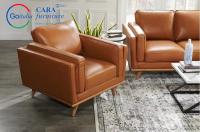 China High End Customized Size Reception Furniture Living Room 3Pcs Solid Wood Leg Modern Sofas Pu Leather for sale