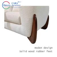 China Wholesale Lamb Cashmere Fabric Sofa White Luxury Designs Sofas For Home Furniture Living Room Modern for sale