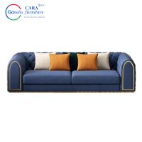 China Good Quality Home Living Room Modern Luxury New Designs Furniture Sofa Set Materials Fabric for sale