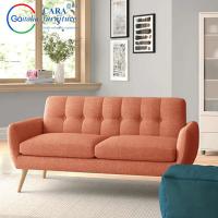 China Luxury Modern Multiple Colors Corner Sofa Pull Out Linen Fabric 2 Seater Home Furniture Living Room Sofa for sale