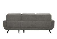 China Fabric Sofa Wooden Legs 2 Seats And Queen Bed Modern Living Room L Shaped Sofa for sale