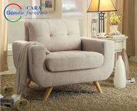 China ODM Minimalism 3Pcs Upholstered Sofa Wood Legs High Density Living Room Furniture Fabric Sofa Sets for sale