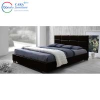 China 20000 Minimalist Design Wolid Wood Frame Double King Size White Home Bed Furniture For Bedrooms for sale