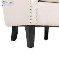 China #70005 OEM ODM Living Room Furniture White Modern Furniture Velvet Living Room Arm Sofa Chair for sale