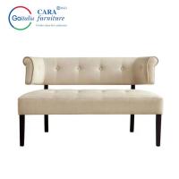 China BB2018 Good Quality Wood Leg Home Furniture White Bed End Bench French Ottoman Bench for sale