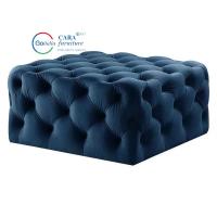 China BB2008 New Foot Rest Stool Bed End Furniture Velvet Nordic Velvet Bedroom Ottoman Bench Modern Luxury for sale