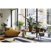 China Soft Fabric Armless Lazy Luxury Chairs For Sitting in Apartment Personalized Design for sale