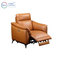 China Adjustable High End Modern Three Pieces Sofa Set Furniture Recliner Living Room Leather for sale