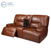 China Modern Style Easy Clean Recliners Sofa Three Pieces Living Room Leather Sofa Set Furniture for sale