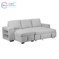 China Modern Design Living Room Corner Sofa Bed With Storage For Customizable Color Fabrics for sale