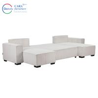China Designed Luxury Modern Sofa Beds For Living Room Sectional Fabric In Multiple Colors for sale