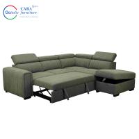 China Adjustable Sofa Bed For Customer's Request Green Living Room Furniture In Guangdong for sale