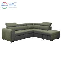 China Adjustable Sofa Bed For Customer's Request Green Living Room Furniture In Guangdong for sale