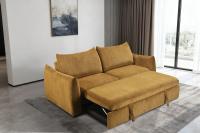 China Modern Design Fabric Sofa Bed Featuring Pull Down Storage Structure Providing Convenient Storage and Comfortable Seating for sale