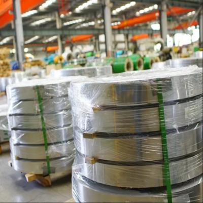 China Grade 444 SS Cold Rolled Steel Strip , High Precision Stainless Steel Strip Roll for sale