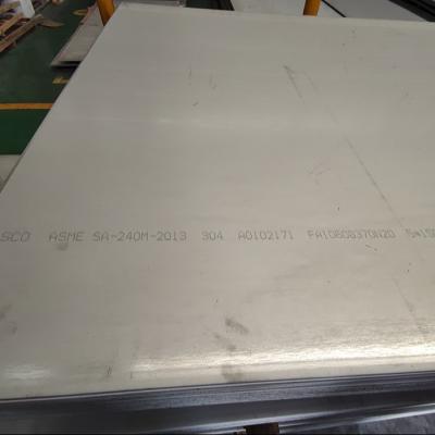 China 8mm - 20mm Thickness Stainless Steel Hot Rolled Plate 1000 - 6000mm Length for sale