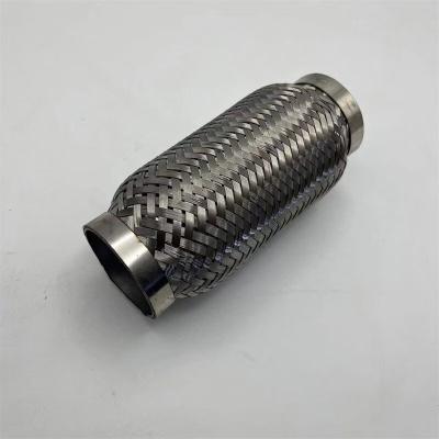 China Reliable Small Engine Exhaust Flex Pipe , 38 - 76mm ID Flexible Car Exhaust Pipe for sale