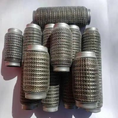 China Durable Automotive Flexible Exhaust Tubing With Inner Braid Aluminum / Stainless Steel for sale