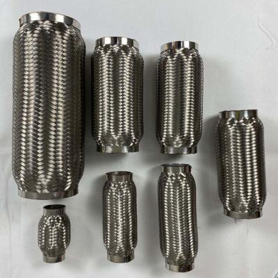 China Anti Corrosion Universal Exhaust Flex Joint , 321 309S Flexible Auto Exhaust Pipe for sale