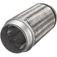 China 64 X 90mm Auto Exhaust Flexible Pipe With Interlock 444 + 409L Material for sale