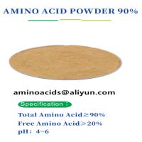 China Plant Protein Extracted Amino Acid Powder 85-90% Free Hydroxyproline for sale