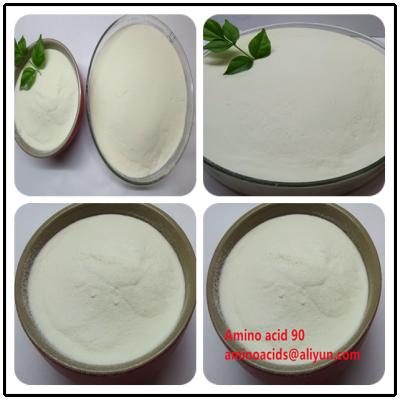 China 90% Free Amino Acid Powder Fertilizer - 100% Water Soluble Light Yellow Powder for Plant Growth for sale