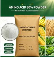 China 85% Free Amino Acid Powder From Corn Protein | Fertilizer-Grade Hydrolyzed Amino Acid Raw Material for sale
