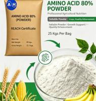 China 85% Free Amino Acid Powder From Corn Protein | Fertilizer-Grade Hydrolyzed Amino Acid Raw Material for sale
