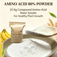 China Soy Protein Hydrolysate Amino Acid 80% Mixture - 100% Water-Soluble Non-GMO Soybean Meal with High Free Amino Acid Content for sale
