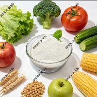 China 100% Water Soluble Amino Acid Powder 80% from Non-GMO Soybean Meal for Fertilizer Formulation for sale
