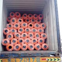 China Cylindrical PU Foam Anti Collision Rolling Guardrail Barrier For Expressway for sale