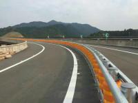China Expressways PU Rolling Crash Barrier safety roller barrier For Bumper Post for sale