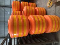 China Expressways PU Rolling Crash Barrier safety roller barrier For Bumper Post for sale