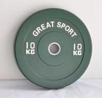 China 8 Inches Rubber Mat Hot Mold Pressing For PU Dumbbell Thickness 15mm-20mm for sale