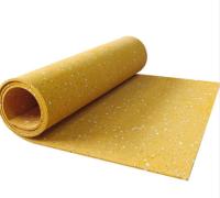 China Shock Absorption Rubber Mat Sound Insulation Rubber Underlayment Roll For Flooring for sale