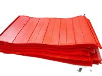 China Red color Polyurethane Fine Screen Mesh For Screening Machines for sale