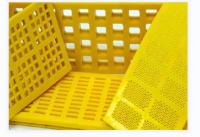 China Various Aperture Shape Of Polyurethane Tensioned Screen Mesh For Quarry for sale