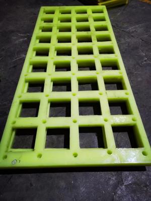 China Min Thickness 21mm Tension Polyurethane Screen Mesh For Quarry for sale