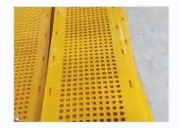 China 2-12mm Thickness Polyurethane Flip Flow Mats For Sieving Organic Waste for sale