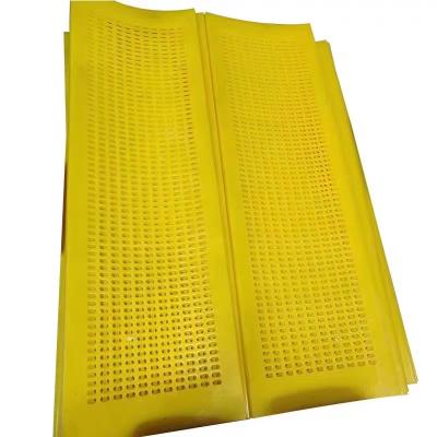 China Non Blinding Flip Flow Polyurethane Screen Mesh For Recycling And Skip Waste Mining Industry for sale