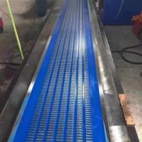 China 800-3000mm Length Flip Flow Screen Mesh Polyurethane Sieve Plate for sale