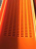 China Non Blinding Flip Flow Polyurethane Screen Mesh For Recycling And Skip Waste Mining Industry for sale