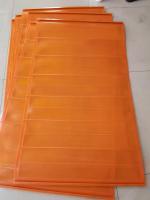 China 700*1040mm  Urethane Screen 0.075mm Aperture Lanxess PU Screen Mesh for sale