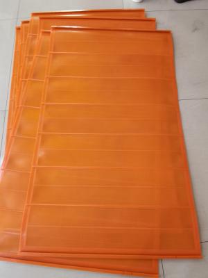 China 700*1040mm  Urethane Screen 0.075mm Aperture Lanxess PU Screen Mesh for sale