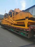 China Screen Mesh Equipment For Mine Washing Double Wheel Sand Washer for sale