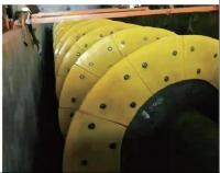 China Spiral Sander Polyurethane Screen Mesh For Washing Sand for sale