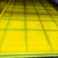 China Shore A 90 Hardness Screen Mesh Providing High Abrasionresistance Perfect For Screening Crushing And Material Separation for sale