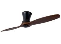 China 2 Leaf Solid Wood Ceiling Fan With Light Frequency Conversion 110V for sale