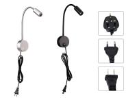 China Led hose reading spotlight 220V Anglo American European wall spotlight led hose spotlight plug-in for sale